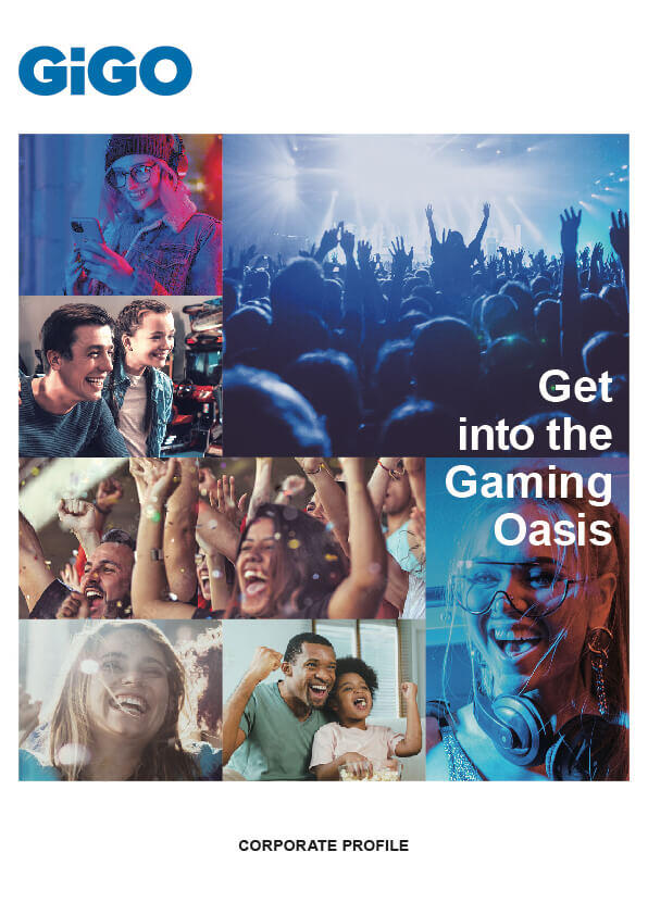 株式会社GENDA GiGO Entertainment｜会社案内パンフレット制作実績｜Pamphlet Clips