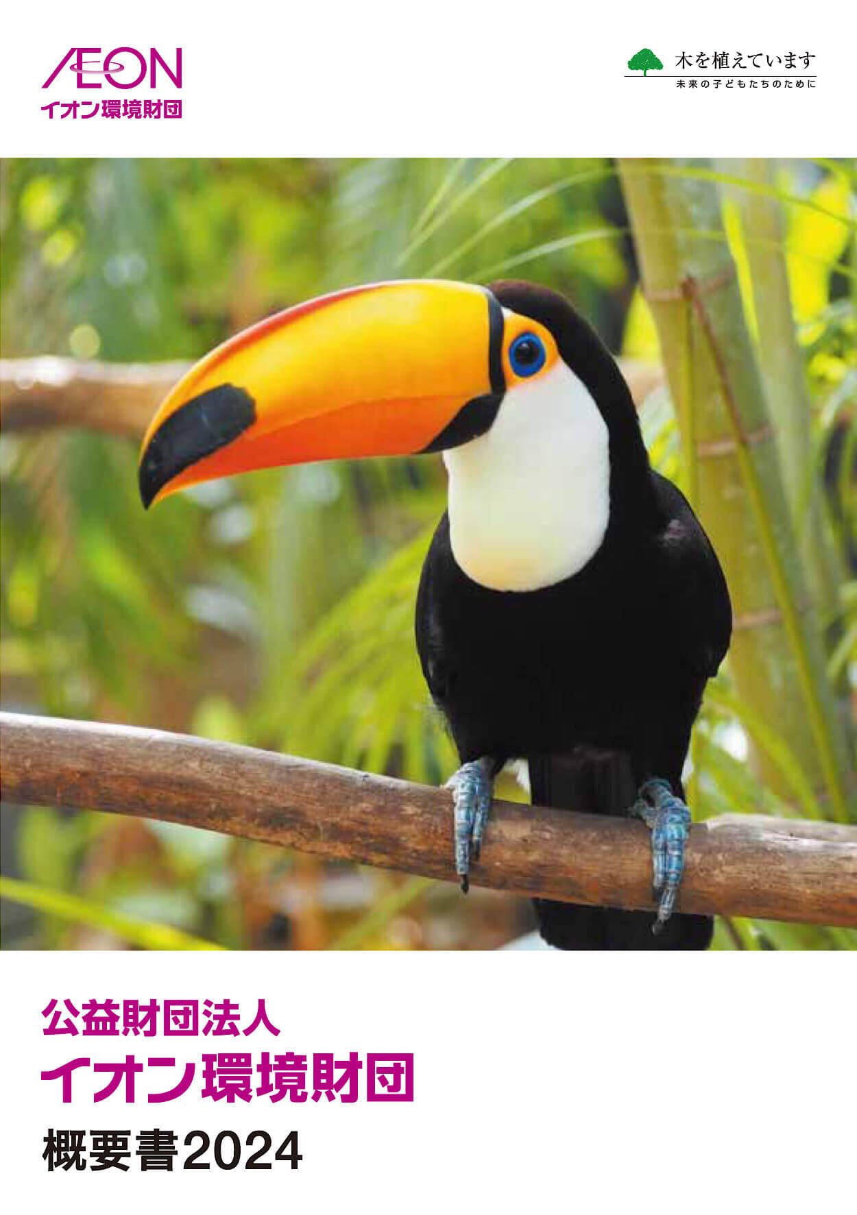 公益財団法人イオン環境財団｜概要書2024 制作実績｜Pamphlet Clips